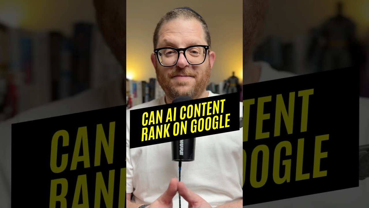 Can AI and ChatGPT Content rank on Google?