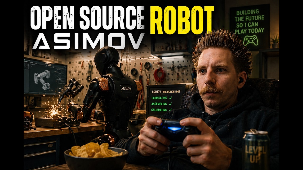 Asimov v1 Open-Source Humanoid Robot: Full GitHub Walkthrough