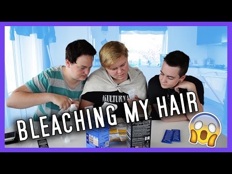 BLEACHING MY HAIR (ft. Lone & Imre) | Lukas