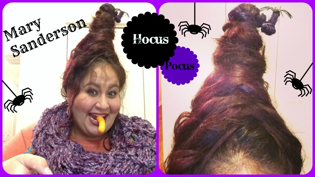 A Little Bit of Hocus Pocus -  Mary Sanderson Hair & Makeup Tutorial