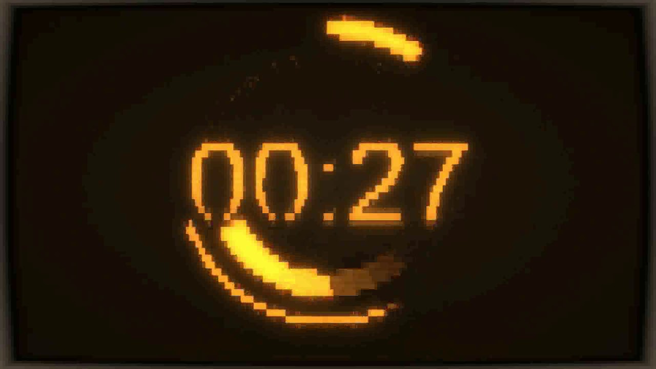 Linux terminal 60 second countdown clock