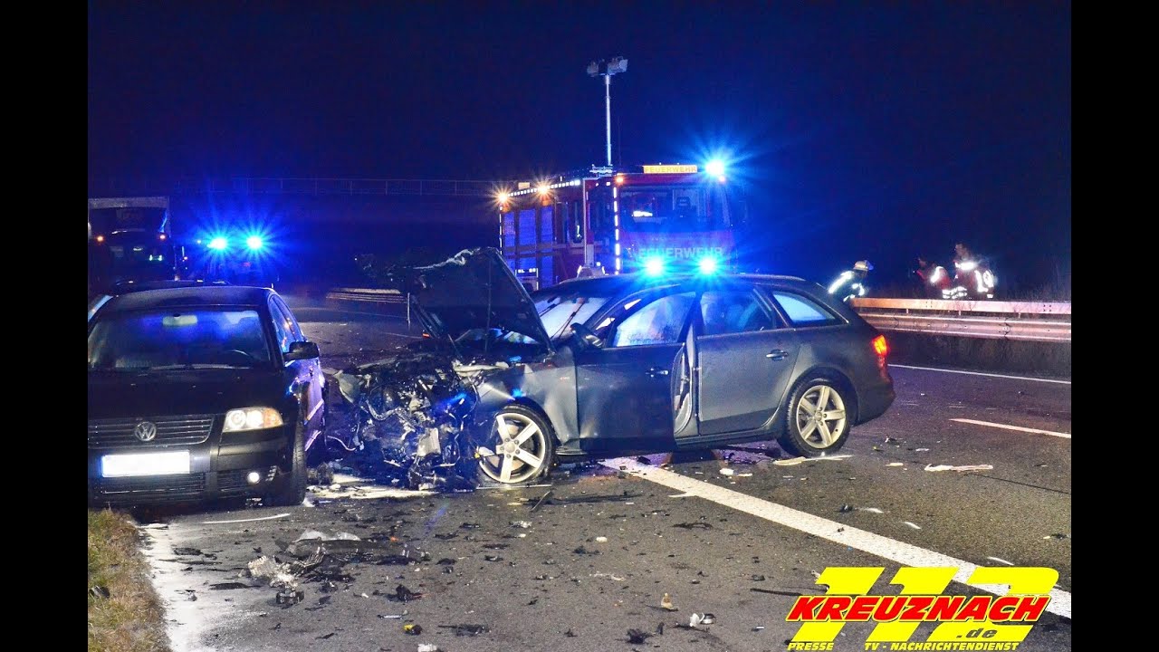 Tödlicher Unfall A60 bei Bingen       Kreuznach112.de