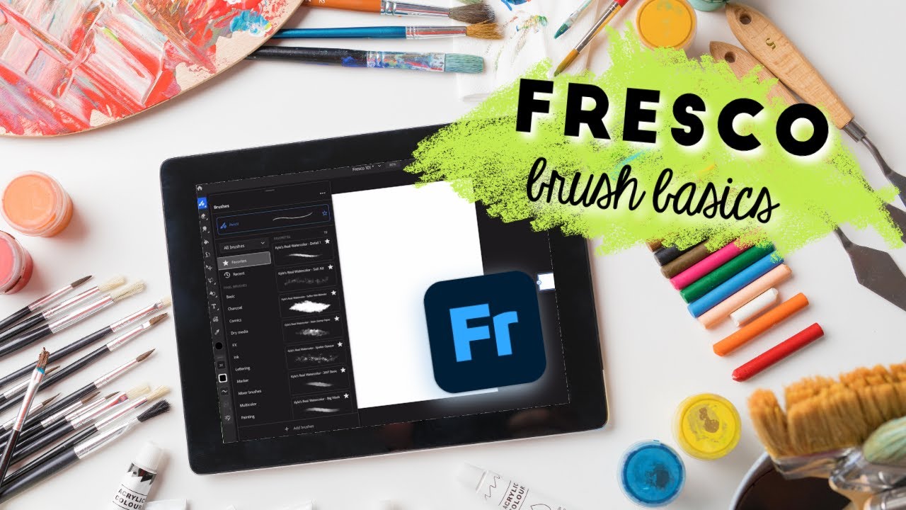 Adobe Fresco Brushes Explained: Pixel, Live & Vector (Beginner Tutorial - Lesson 4)
