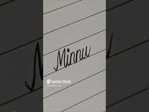MINNU....Comment your name...English Name Series Part-975 #2076thshorts #yt #nanna #ketti #neil