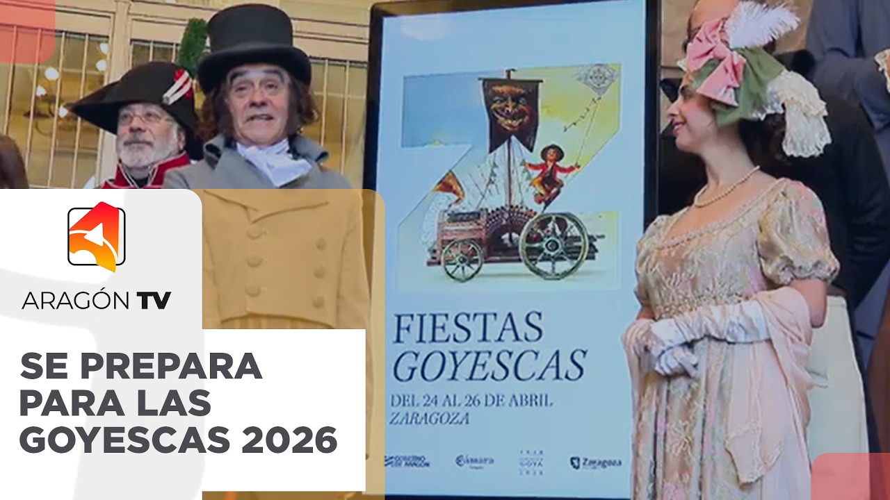 Zaragoza is preparing for the Goyesque Festivals 2026