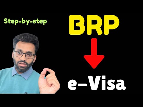 How to Convert Your UK BRP to an E-Visa Step-by-Step Guide | In 5 minutes |UK immigration update |