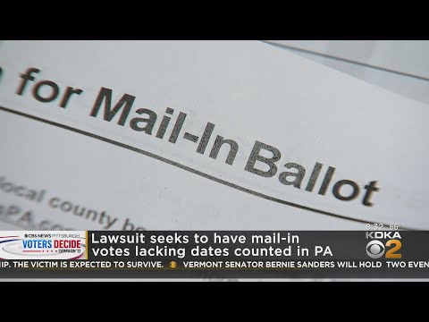 Lawsuit seeks to have certain mail-in ballots counted