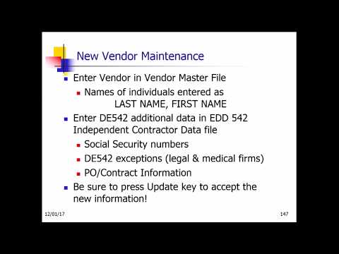 Part 6 - DE542 DataFile