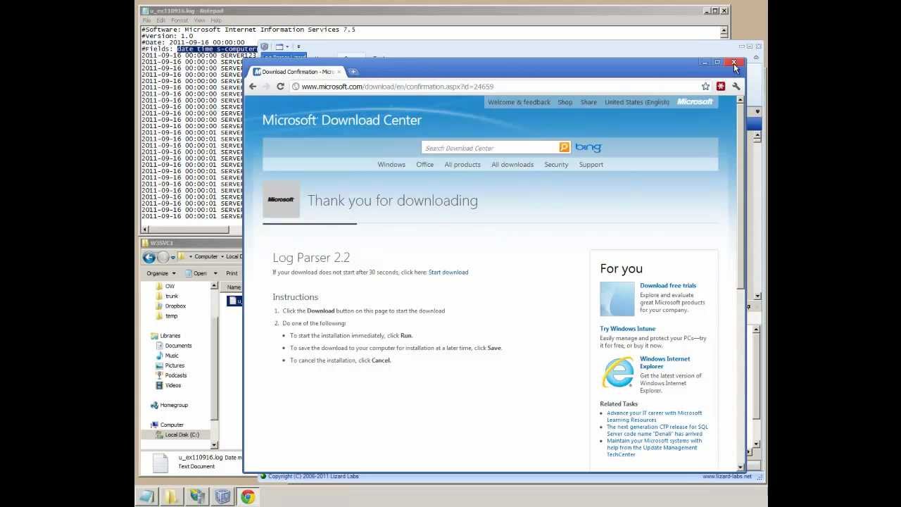 Introduction to Log Parser Week 39