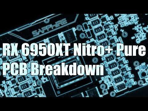 Sapphire RX6950 XT Nitro+ Pure PCB Breakdown