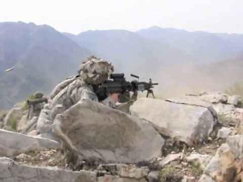 2nd Plt Able Co. 2-503rd defending outpost