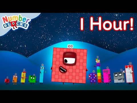 Numberblocks Vacation Fun! | Full Episodes - 1 Hour Compilation | 123 - Numbers Cartoon For Kids
