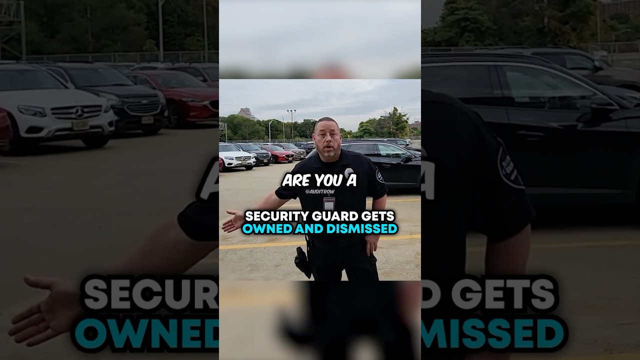 Security Guard Gets OWNED & DISMISSED 🤯