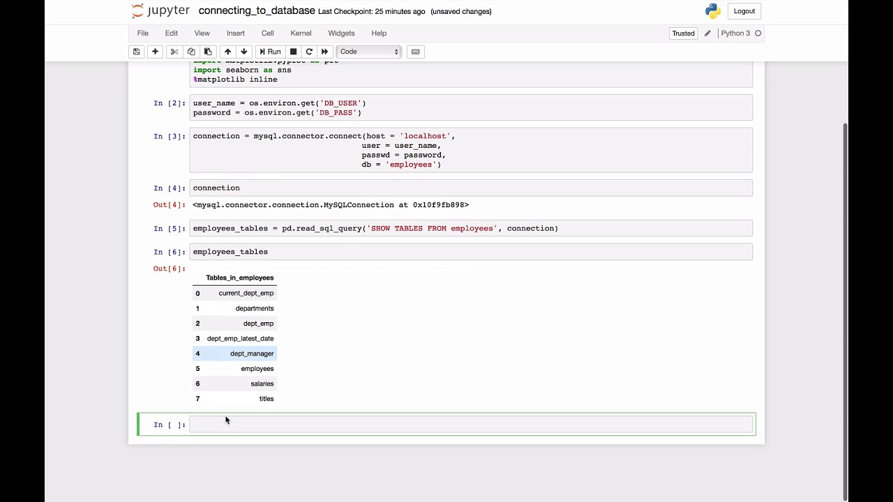How to Connect to a MySQL Database using Python and Pandas