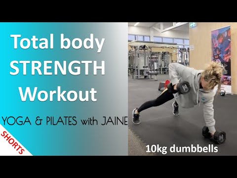 Total Body Strength Workout with Jaine 🕉 #Shorts