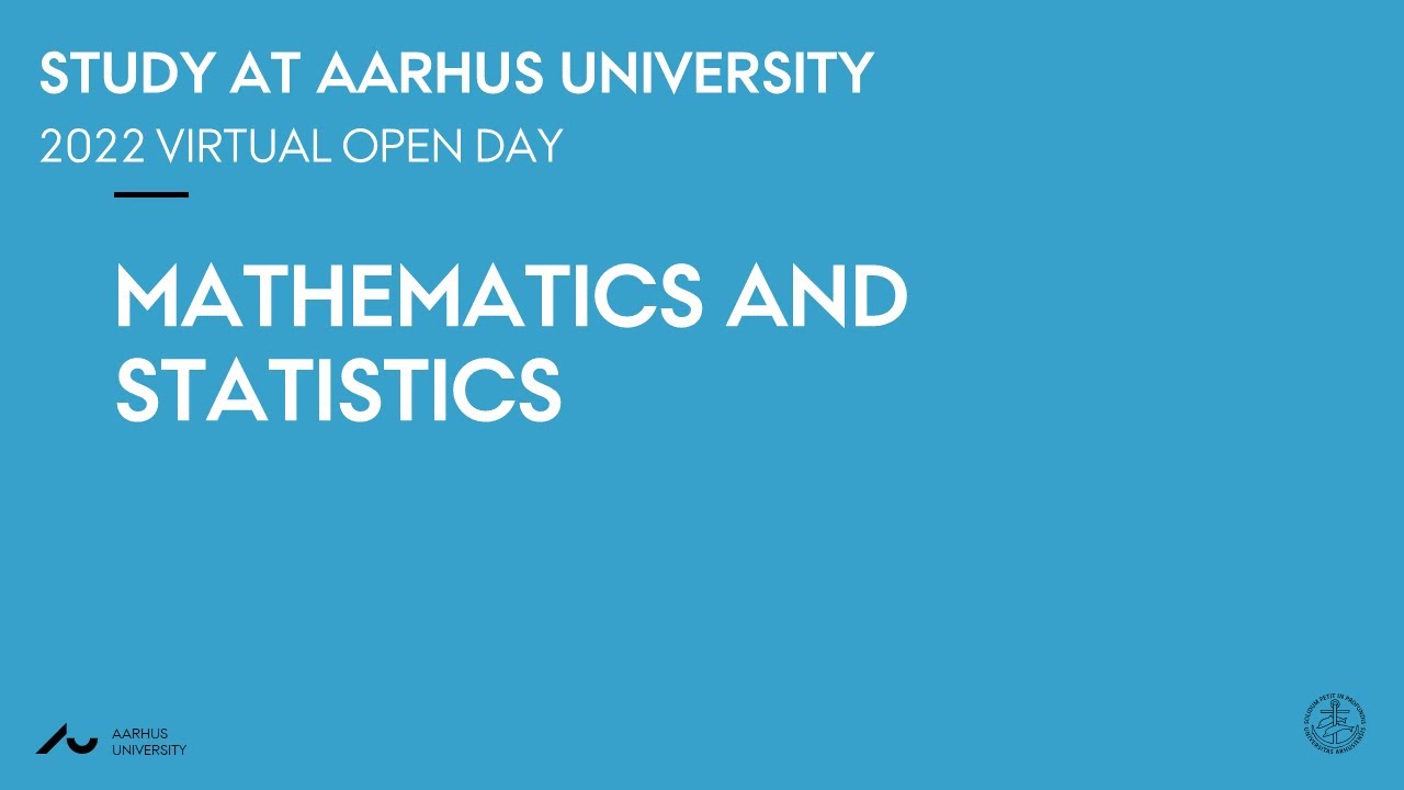 Master's degree programme in Mathematics