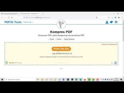 CARA KOMPRES FILE PDF DIBAWAH 1 MB (MUDAH DAN GRATIS)