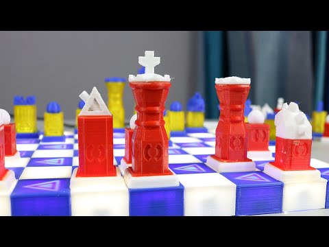 3D file Light Chess ♟️ ・3D printing design to download・Cults