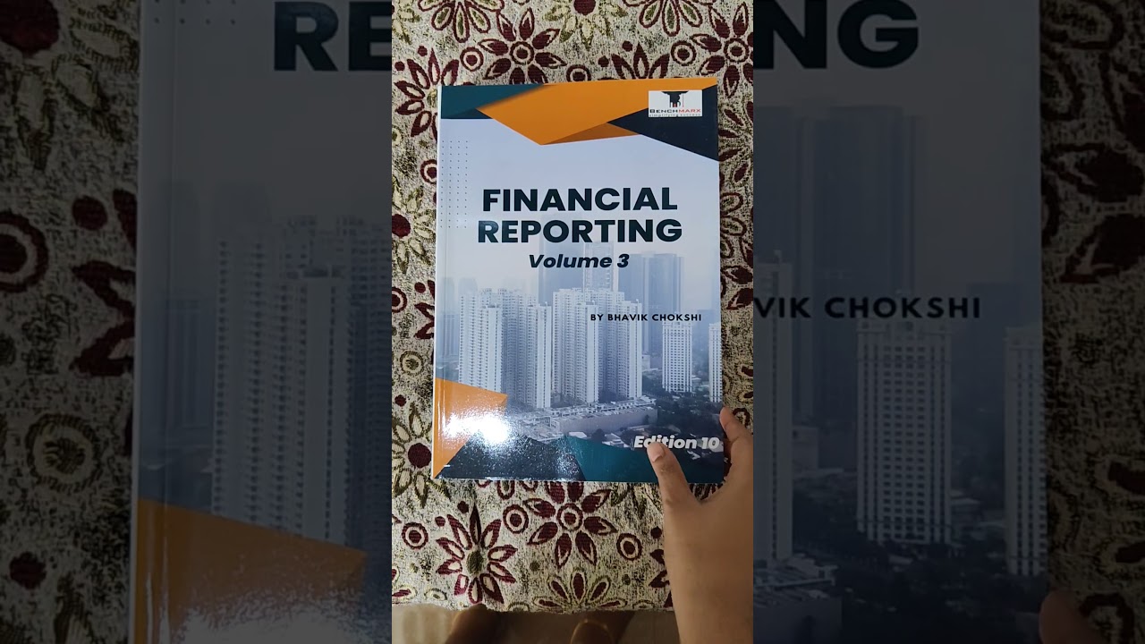CA Final FR Self study books - CA Bhavik Chokshi #cafinal #exampreperation #sept2025 #caclasses