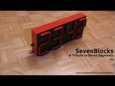 A Glorious Mechanical Seven Segment Display | Hackaday