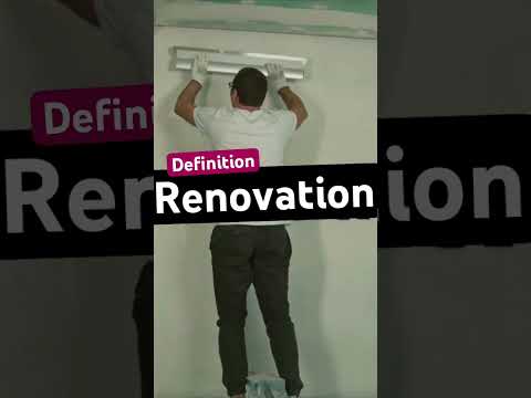 Renovation Definition #diy
