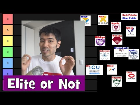 What are "Best" Universities in Japan? Tier List