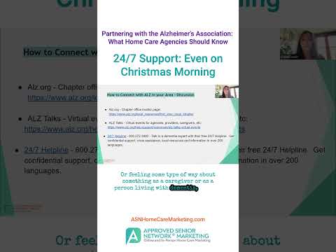 24/7 Support Even on Christmas Morning- The Alzheimer's Association Hotline