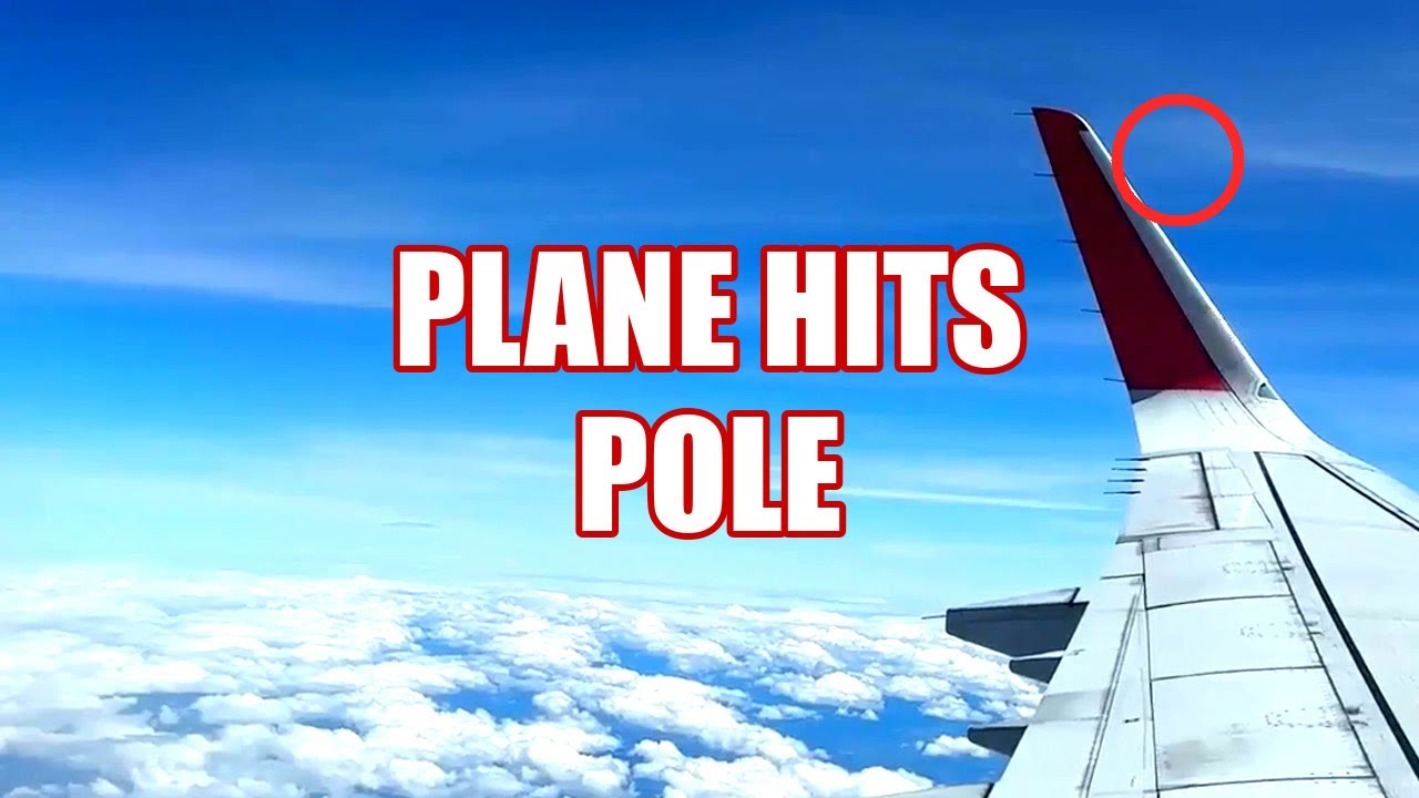 United Flight Clips Pole — FAA Moves In
