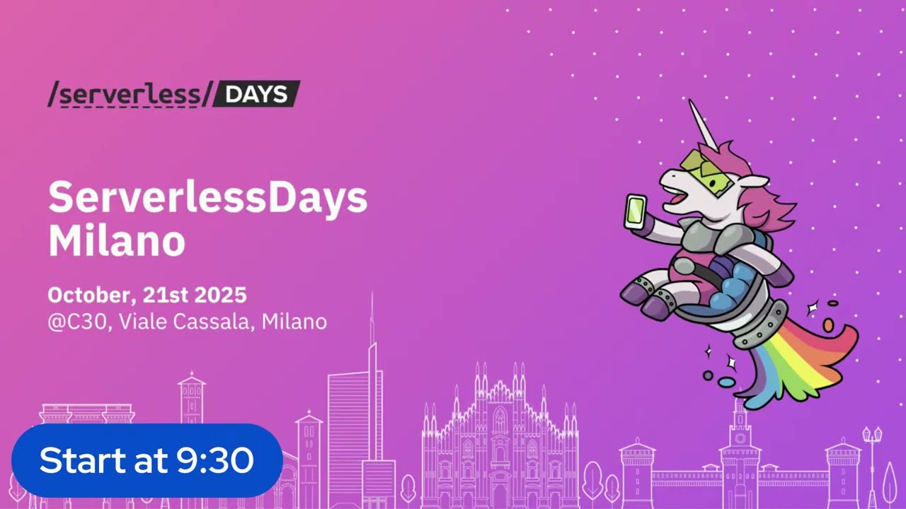 ServerlessDays Milano 2025