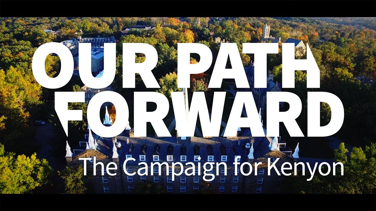 Kenyon College: We Know the Path