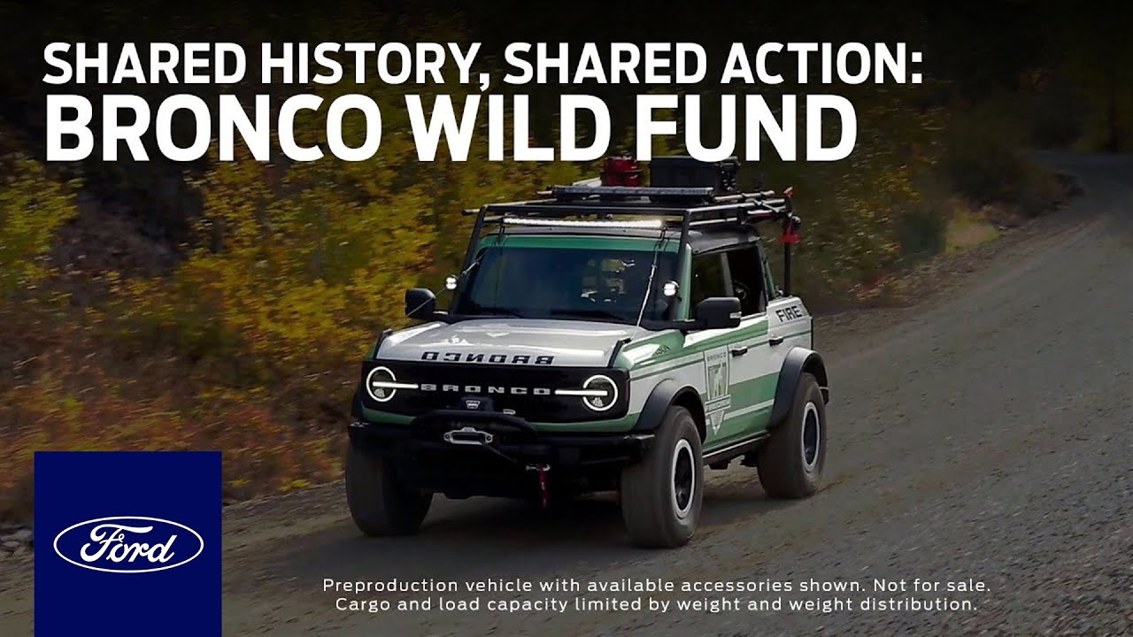 2021 Ford Bronco Takes Firefighting Duties As Bronco + Filson Wildland ...