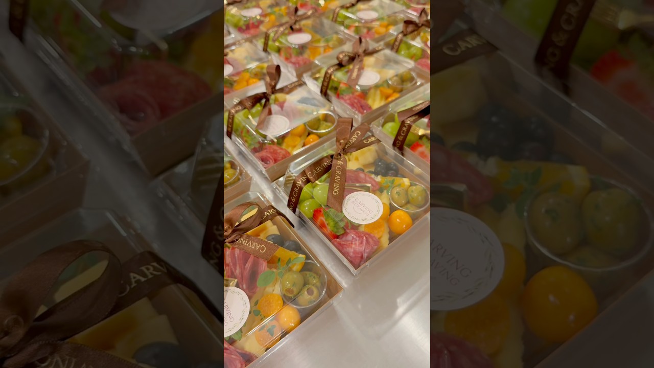 Mini Charcuterie Boxes #CharcuterieBoardIdeas #FoodArt #charcuterieboxes #partyideas  #catering
