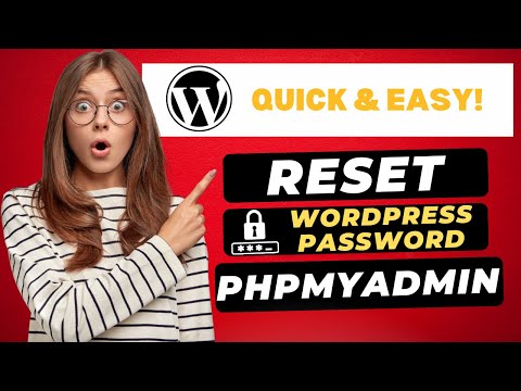 How To Reset WordPress Password from phpMyAdmin 2025 🔥 - (FAST & Easy!)