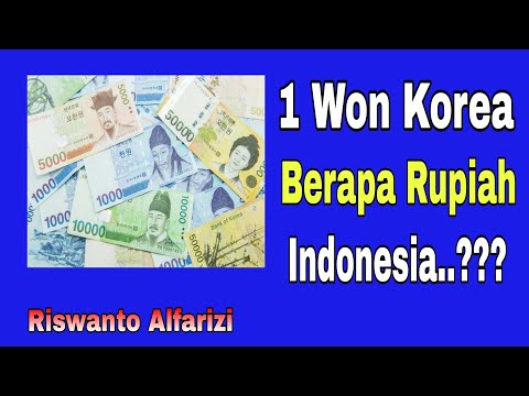 1 Won Berapa Rupiah..?? Mata Uang Korea Selatan 1 Won Berapa Rupiah Indonesia..???