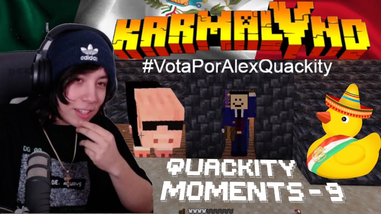 Funny Quackity Clips part9 - KARMALAND 5