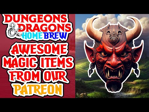 5 Awesome Homebrew Magic Items To Add To Your D&D Campaign