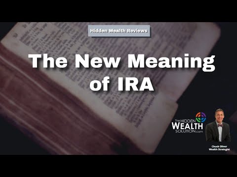 The New Meaning of IRA