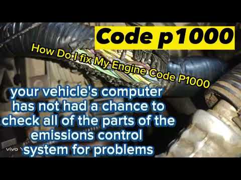 Ford Code P1000: The Fix