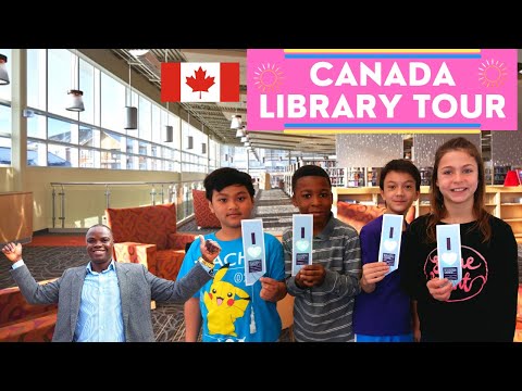 Canada Learning Library | Public Library In Canada | Canadaโs Crazy Library