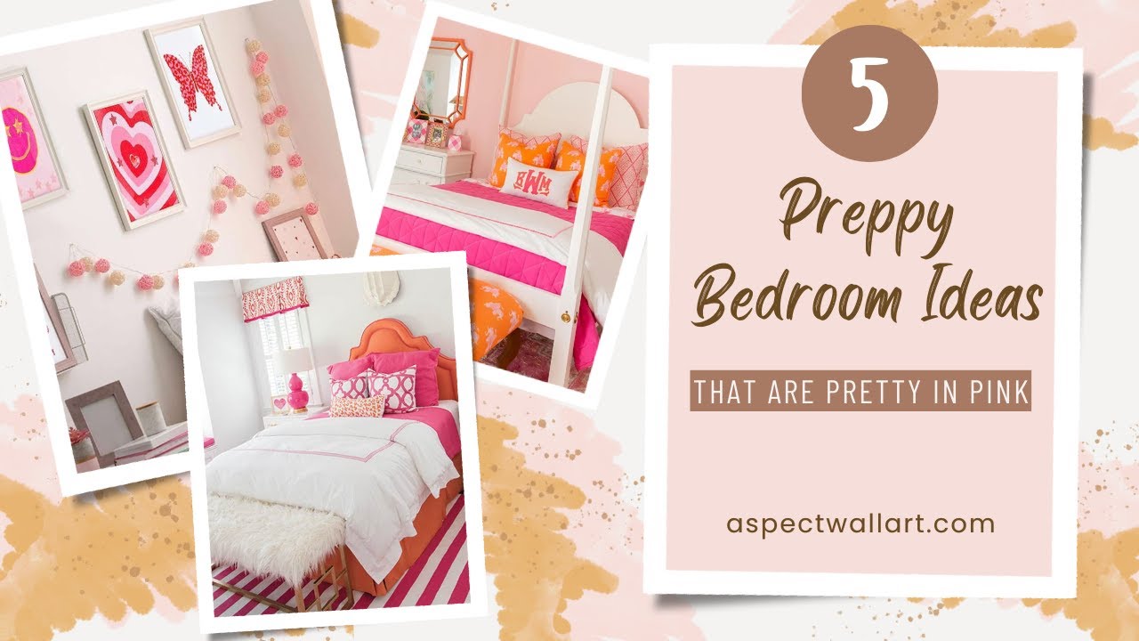 5 Preppy Bedroom Ideas that are Pretty in Pink