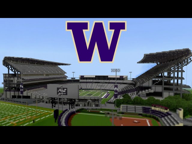 Husky Stadium - Megabuild (Washington Huskies) Minecraft Map