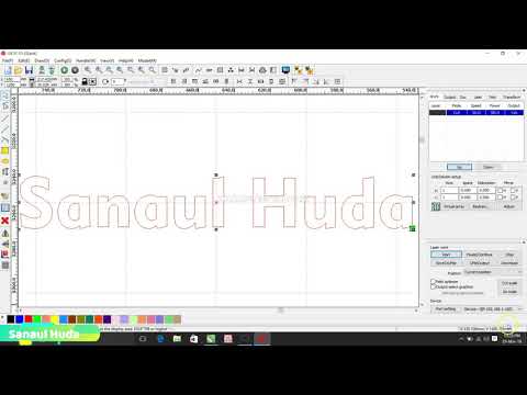 How to Install Laser Cutting and Engraving RD Laserworks V8 Software Introduction Tutorial