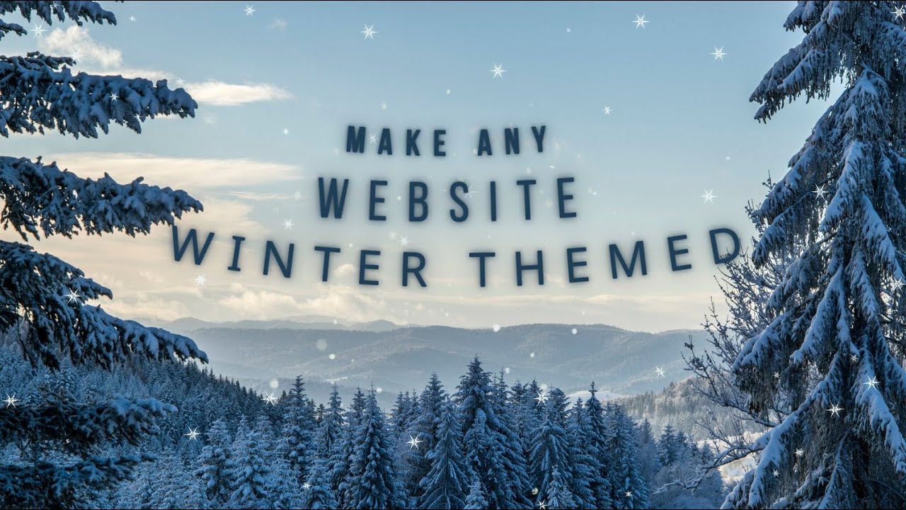 How to Add Snowfall Animation to Any React Website Christmas Effect Tutorial