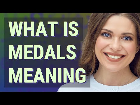 Medals | meaning of Medals