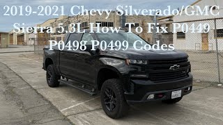 Chevrolet Silverado 1500 Fuel Tank Pressure Sensor Guide (2012-2023 ...
