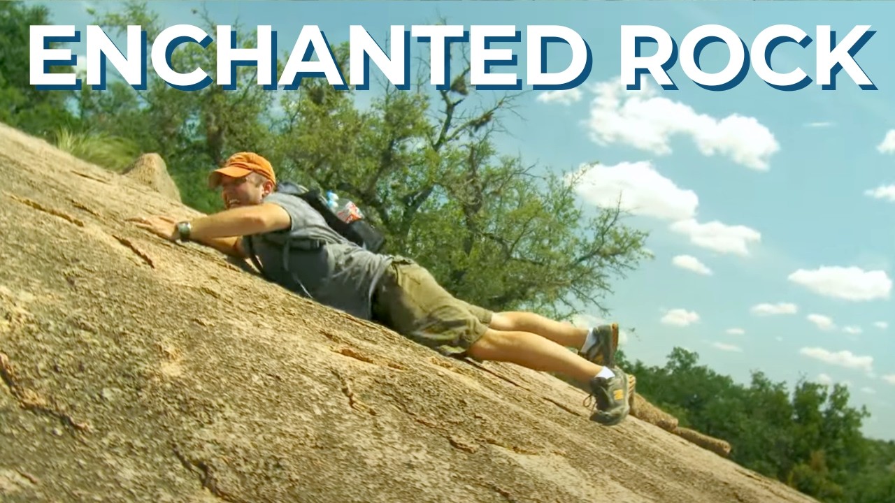 Hiking Enchanted Rock 🥾 and its SECRET Cave ⛰️