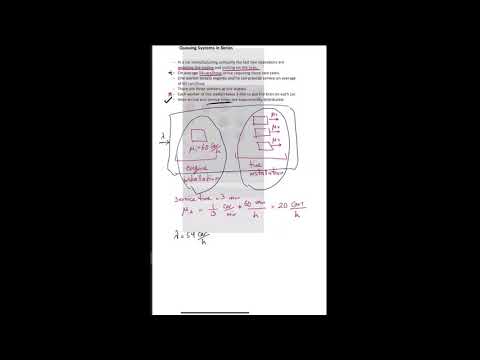 Queuing Systems in Series with Example