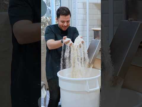 HOW FLOUR IS MADE 😍 #shorts #flour
