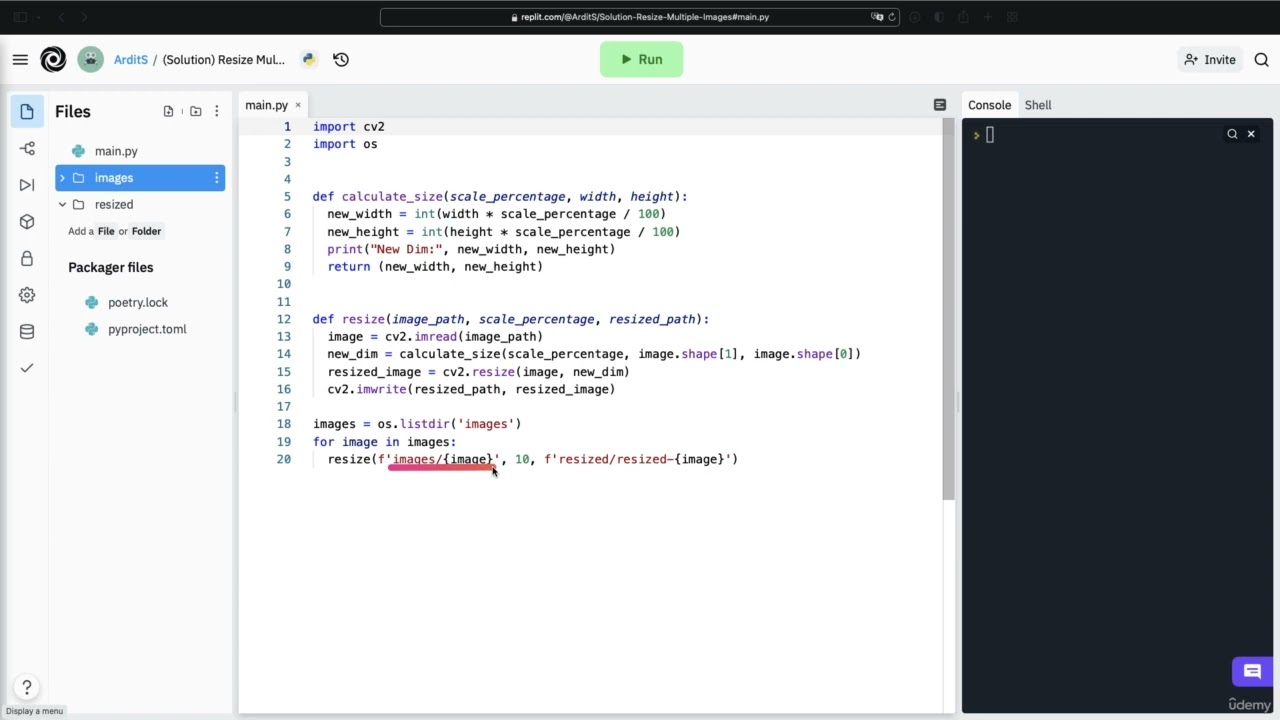 Solution - Resize Multiple Images | Automate Everything with Python