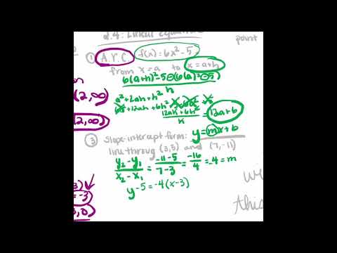 Math 1148 Final Exam Review: 1.7, 2.3, 2.4, 2.5 Part 2